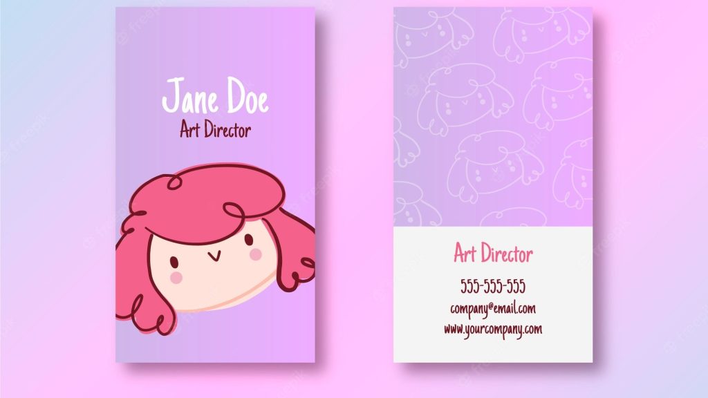 12 Kawaii Business Card Ideas to Leave a Lasting Impression - ⚡️ZAPPED